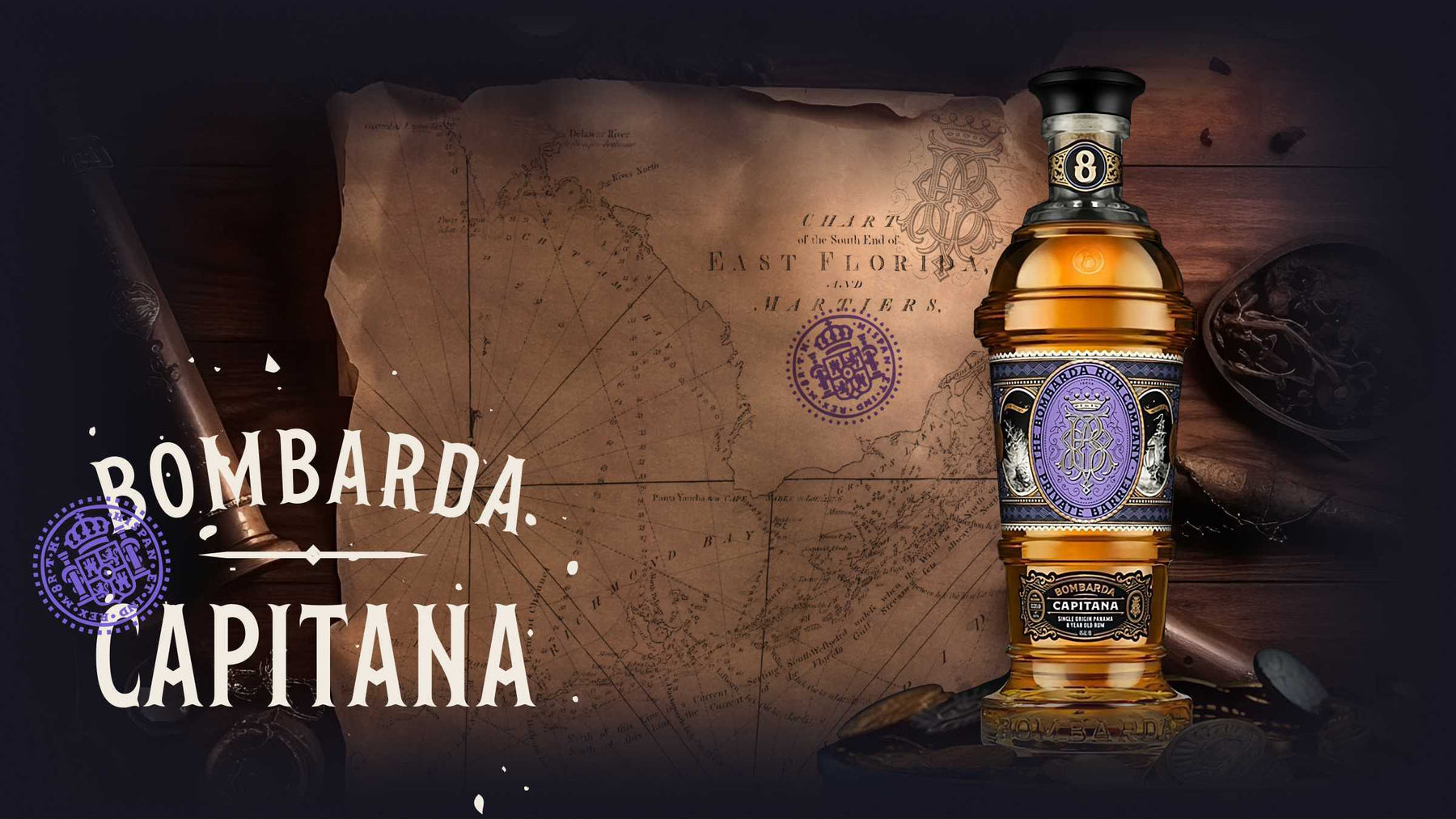 Capitana - Single Origin 8 Year Old Panama Rum - Bombarda Caribbean Rums