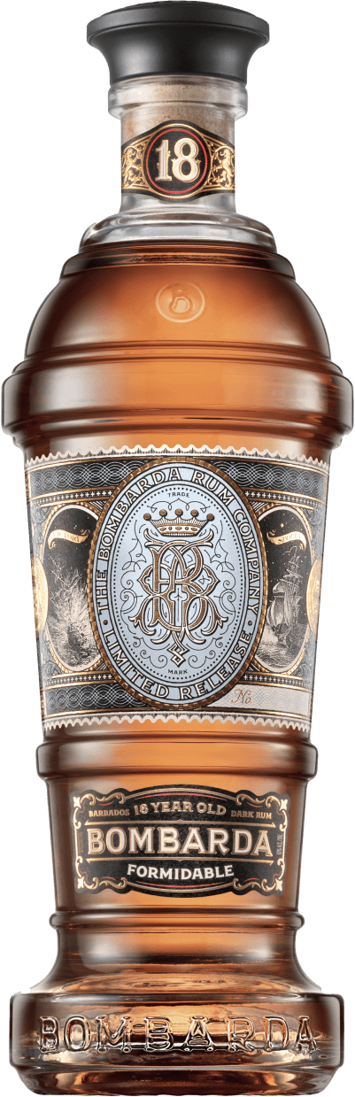 Formidable 18 Dark Caribbean Rum - Bombarda Rum - Zero Additives