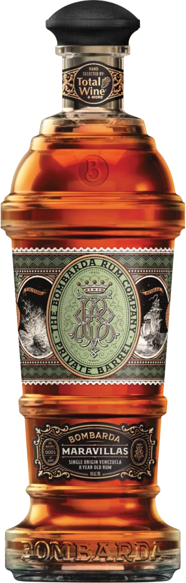 Bombarda Rum - Premium Dark Caribbean Rums - Free of Added Sugars